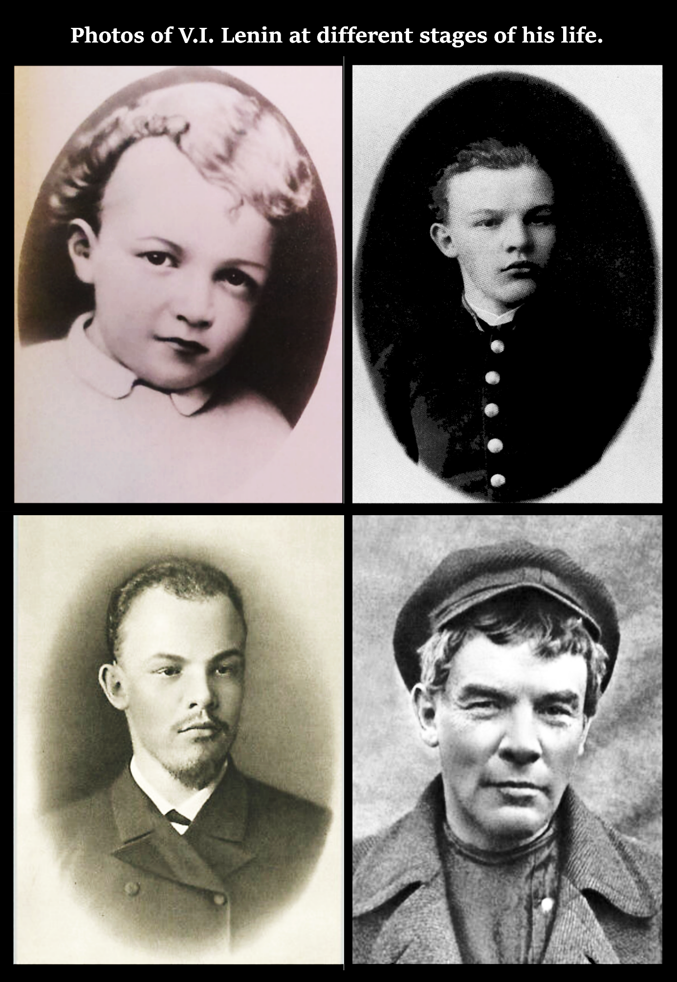 Vladimir Ilyich Ulyanov, “Lenin” April 22, 1870-January 21, 1924 ...