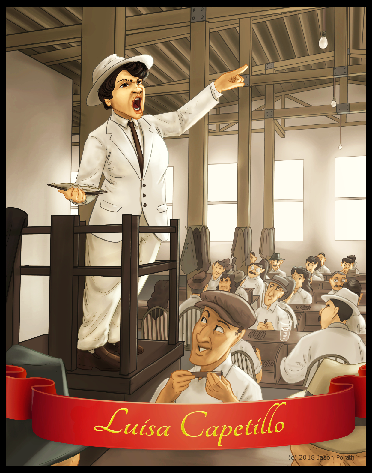 Homenaje a una guerrera feminista Boricua, Luisa Capetillo – carlitoboricua